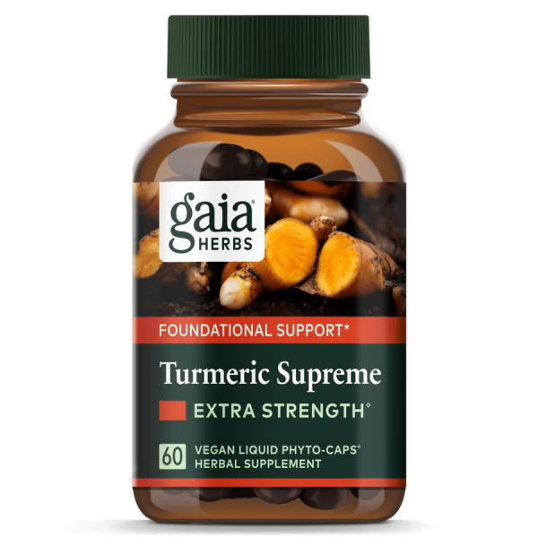 Gaia® Herbs Turmeric Supreme® Extra Strength Capsules 60ct. - Sona Shop